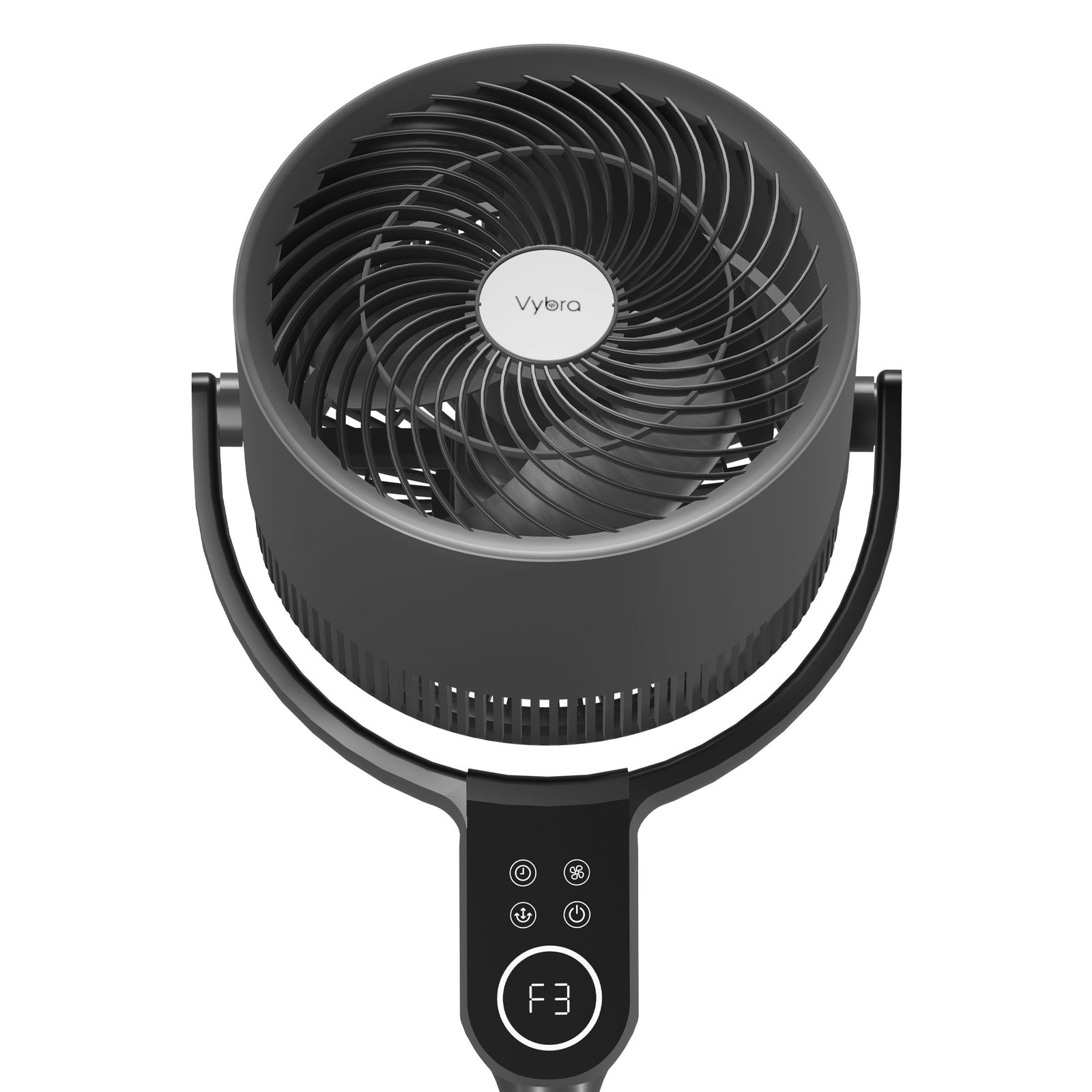 Vybra Oscillator - Dual Height Tilt & Swing Oscillating Fan